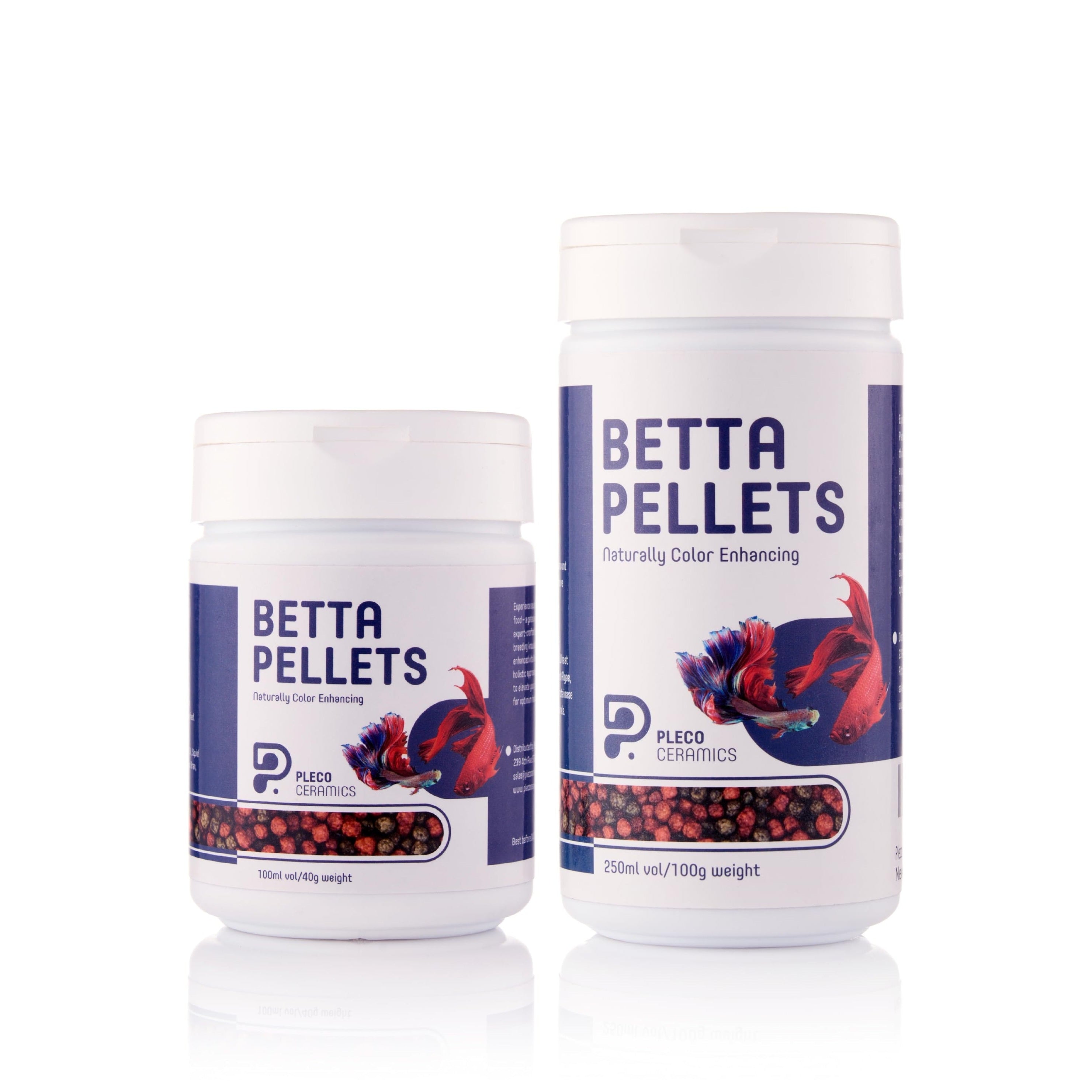 Betta Fish Pellets - Complete Nutrition (40 gr) – Plecoceramics